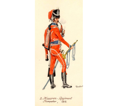 The Kingdom of Westphalia. The Second Hussars regiment.